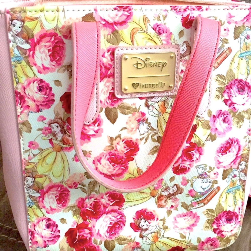 Rare & Htf Loungefly Beauty And The Beast Crossbody! - Gem